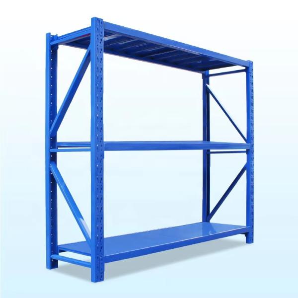 Quality Customized Boltless Metal Medium Duty Rack Space Saving Steel Shelving for sale