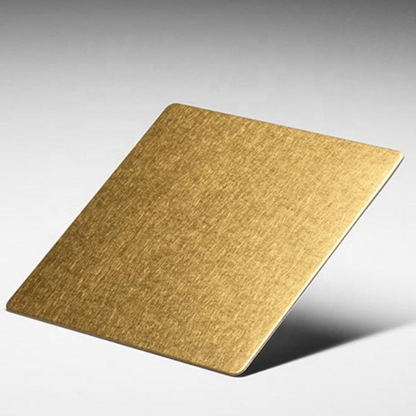 Quality SA240 Stainless Steel Tread Plate Brushed Metal Cold Rolled MTC for sale