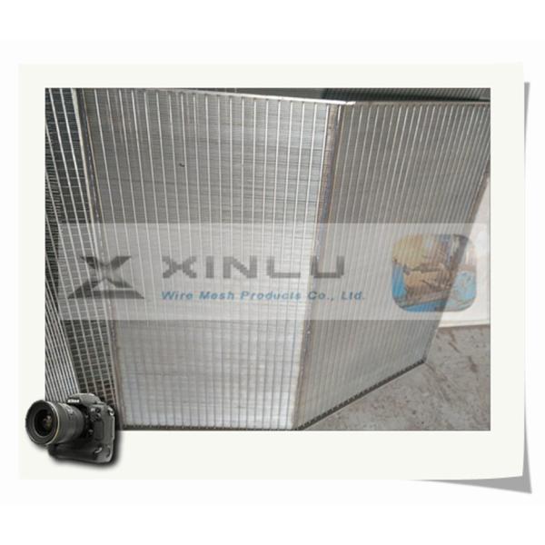 Quality Wedge Wire 100 Mesh Filter Screen Stainless Steel Customized For Water Treatment for sale