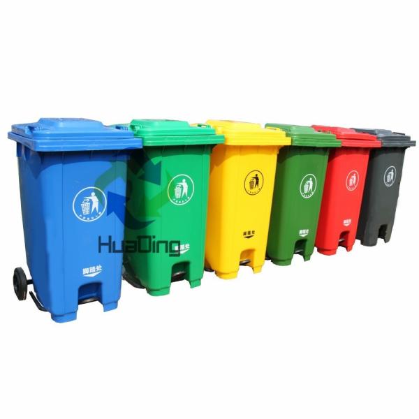 Quality Rolling Cover Type 240L Plastic Rubbish Bin Custom Designed for Bulk Waste Disposal for sale