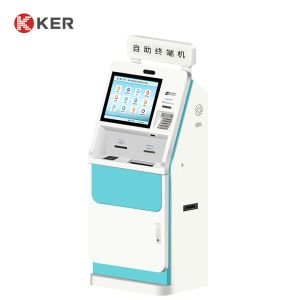 Quality EPSON532 Cash Accepter Registration Hospital Self Service Kiosk for sale