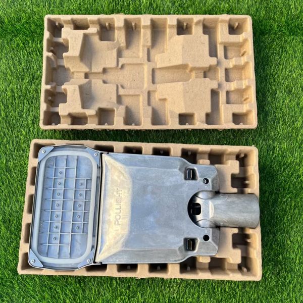 Quality Dry Pressed Paper Inner Tray High Pressure Hot Pressing Molded Pulp Trays for sale