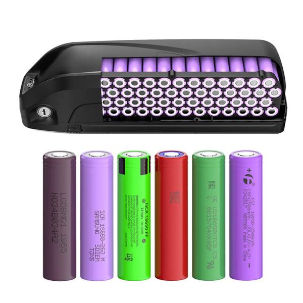Quality Rechargeable Lithium Bike Battery Pack 36V 10Ah 15Ah Replacements for sale
