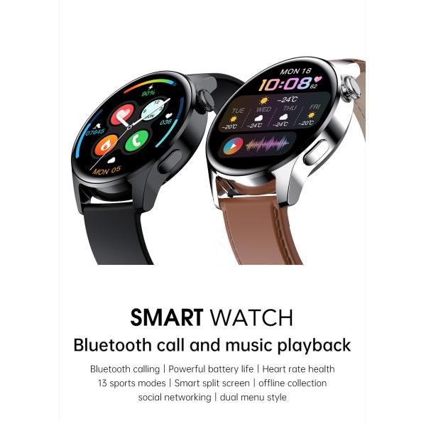 Quality IP67 Bluetooth Call Smart Bracelet 260mAh Music Player Silicone Wristband for sale