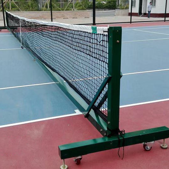 Quality Portable Tennis Net Post Outdoor Tennis Court Pole Pickleball/Volleyball/Badminton Net System for sale