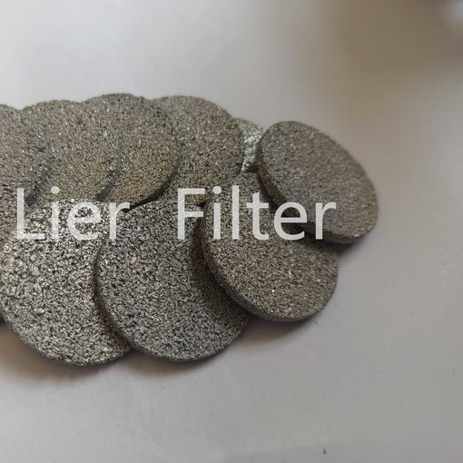 Quality 40 Micron Stainless Steel Filter Round Sintered Powder Filter For Medical Industry for sale