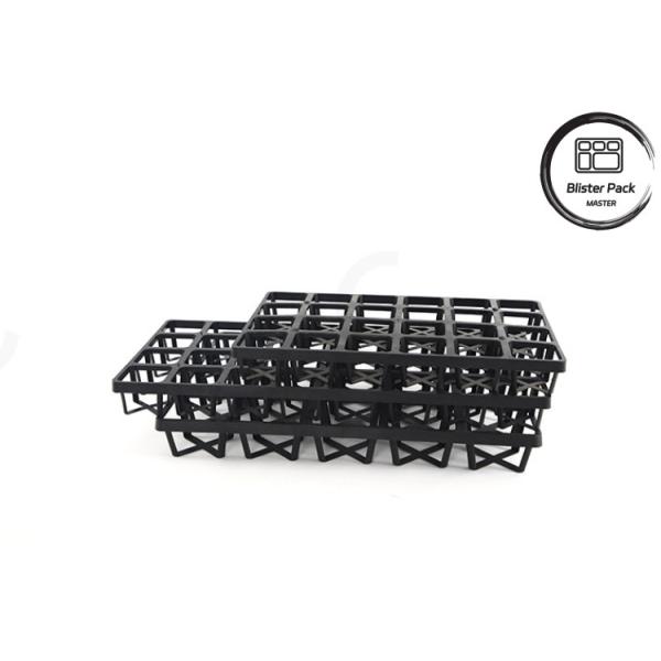 Quality Durable Plastic Planter Tray 24 Hole Succulent Nursery Pot Cultivation Tray for for sale