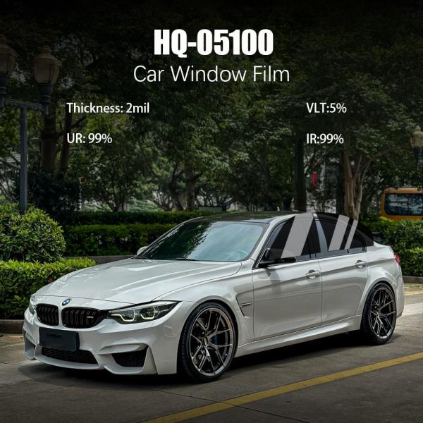 Quality HQ-05100 Aesthetics Car Window Tint Film Self Adhesive Customized for sale