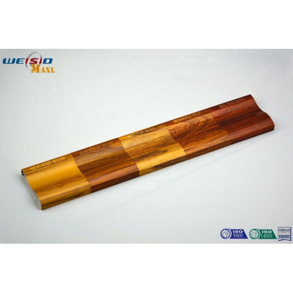 Quality Extruded Aluminum Profile In Pearl Glossy Paint For Doors And Curtain ISO9001 for sale