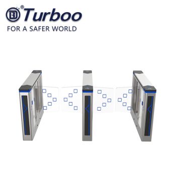 Quality 800mm Pass Width Turnstile Security Gate Fully Automatic Access Control 24V 500W for sale