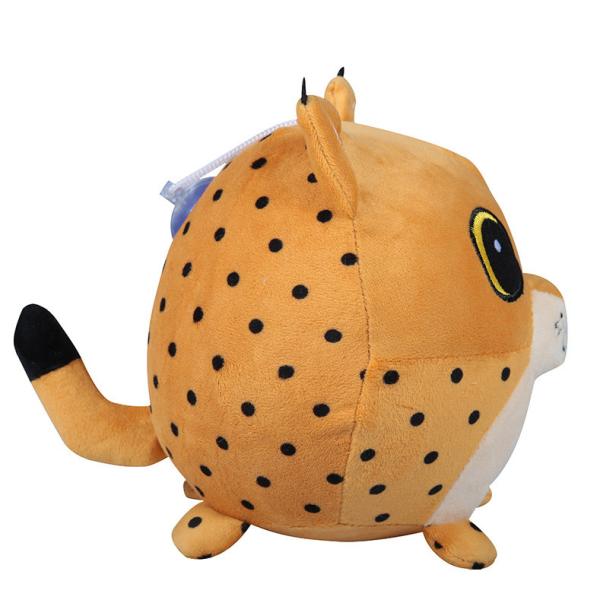 Quality 6 Inch Soft Plush Keychain Toys No Sharp Edge 100% Polyester Material for sale