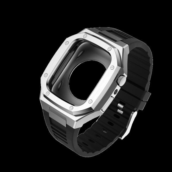 Quality Customization Logo Apple Watch 8 Stainless Steel Case Metal Apple Watch Case for sale