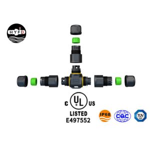 Quality Multi Plug 12.5mm CQC T Shaped Electrical Connector for sale