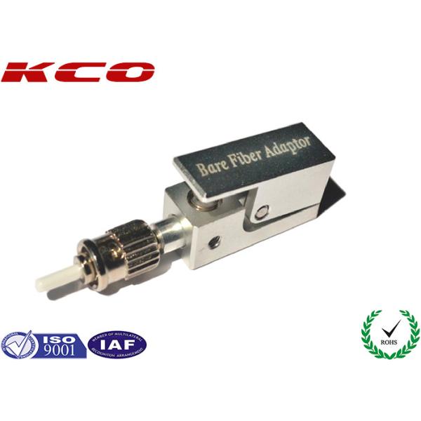 Quality Optical ST Fiber Adapter Bare Fiber Adaptor Testing Insert Loss Fiber Pigtails for sale