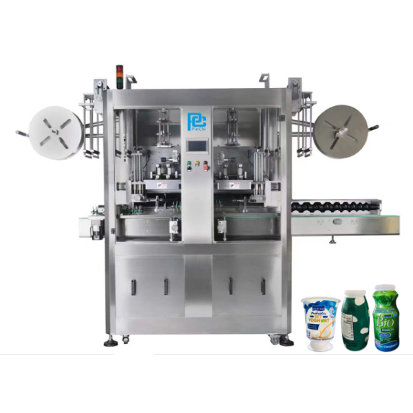 Quality 3600 pcs/Hour 2.5KW Automatic Bottle Shrinking Machine with Sleeve Labeling System for sale