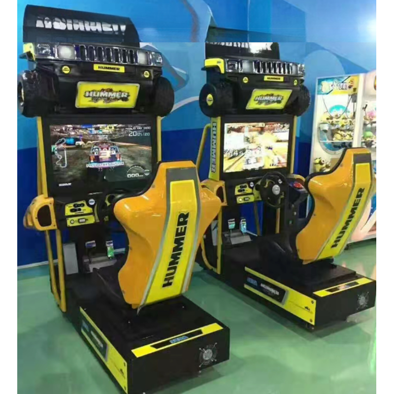 Hummer racing arcade machine full setup