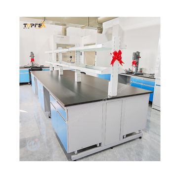 Quality Customized Lab Island Bench With 200-250 Kg Load Capacity And Length * 1500 for sale