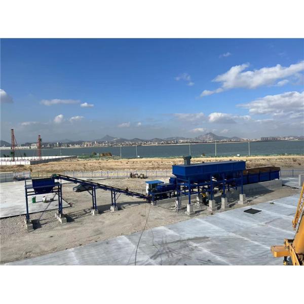 Quality Highly Efficient  Stabilized Soil Mixing Plant With Horizontal Cement Silo for sale
