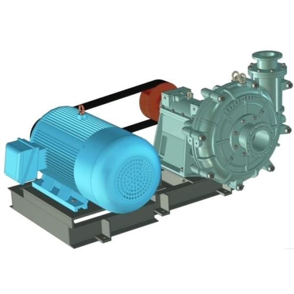 Quality Anti Rust 300.0M3/H Horizontal Centrifugal Slurry Pump For Concrete 150ZBD-530 for sale