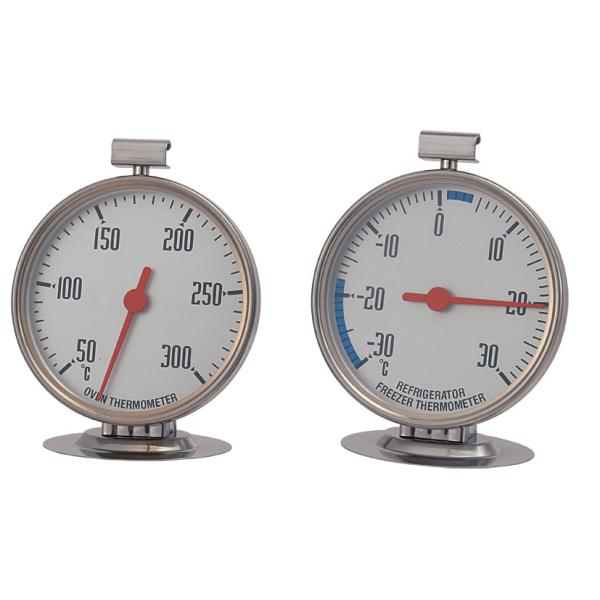 Quality Compact Size Kitchen Thermometer Set Silver Color Surface Easy To Storage for sale