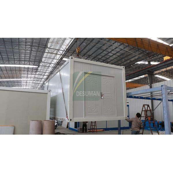 Quality Detachable Double Door Warehouse Flat Pack Container House for sale