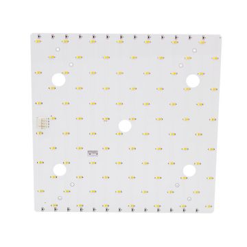 Dual color temperature High Efficiency 12W 160lm Square Samsung LED Module Aluminum