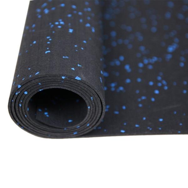 Quality EPDM Rubber Floor Rolls Shock Absorption Rubber Matting Roll 3mm - 12mm Thick for sale