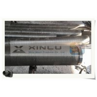 Quality SS 304 V Wire Screen Pipe 273mm 304 205 Stainless Steel Wedge Wire Screen for sale