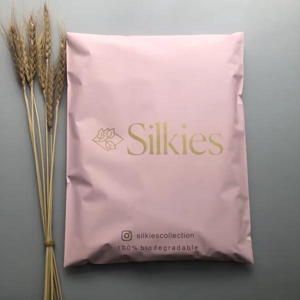 Quality Self Adhesive Seal Corn Starch Mailing Bags Biodegradable for sale