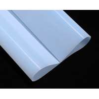Quality 60 Shore A Silicone Rubber Sheet 0.1-0.8mm Thick 1m Width for sale