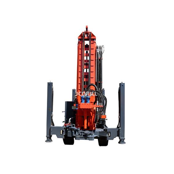 Quality Hydraulic Crawler Mounted 200m Water Well Drilling Rig Machine for sale
