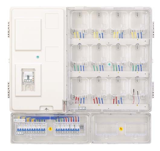 Quality 12 Way Single Phase Electrical Service Meter Box for sale