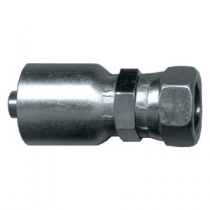 Quality Cr3 Plated Threaded Hose Fittings SAE J1453 Standard 45° Female Swivel Fitting for sale