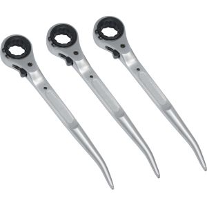 Quality Thin Bent Spear Construction Scaffolding Double Sided Ratchet Spanner for sale