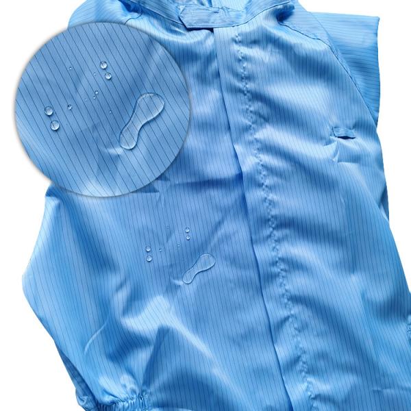 Quality Workwear Anti Static ESD Fabrics 100% Polyester Lining Fabric for sale