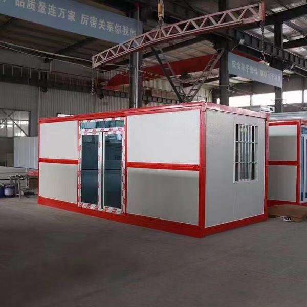Quality Z Shaped Waterproof Container Foldable House Fire Resistant For Storage for sale