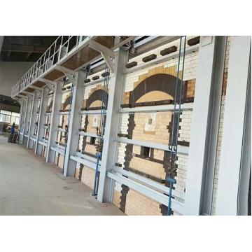 Quality Natural Gas Diesel Oil ISO9001 380V Cross Fired Glass Furnace for sale
