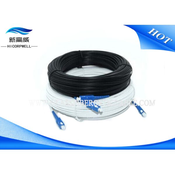 Quality 4 Core Fiber Optic Patch Cables Patch Cord PVC Low Smoke Zero Halogen Jacketed for sale