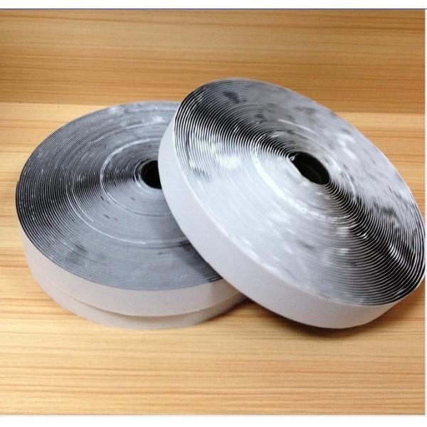 Quality Garment Accessories 25MM Black and White Hook and Loop Adhesive Magic Tape for for sale