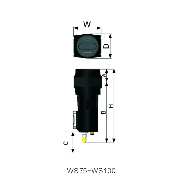 compressor water separator