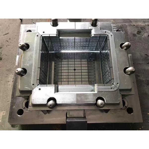 Quality Fruit Crate Plastic Injection Mould Auto Drop Cold Runner for Lybia for sale