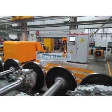 Quality Double Cylinder Railway Wheel Press 700mm Piston Stroke for sale