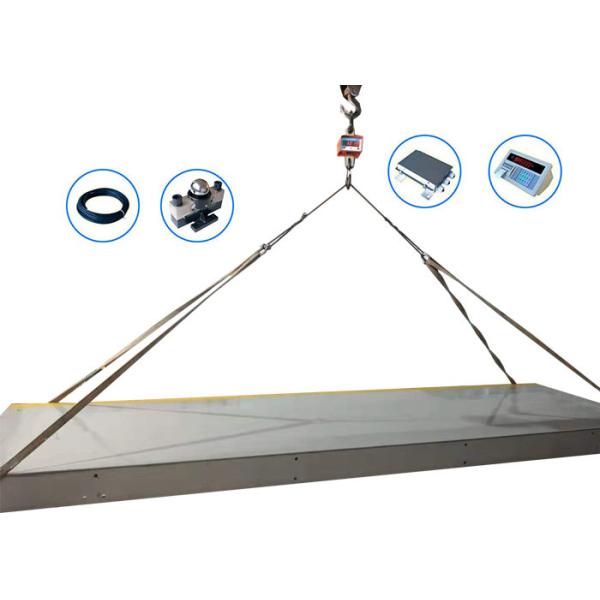 Quality 12MM Digital Truck Scales , 100T Heavy Duty Truck Scales for sale