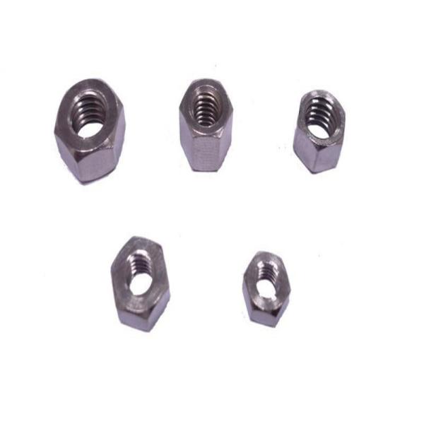 Quality High Temperature 2610C 99.95% Molybdenum Machined Parts Molybdenum Nuts for sale