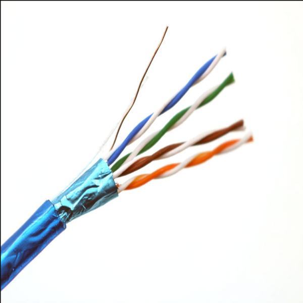 Quality 24AWG 0.5mm Cat5E CAT6 Network LAN Cable For Telecommunication for sale
