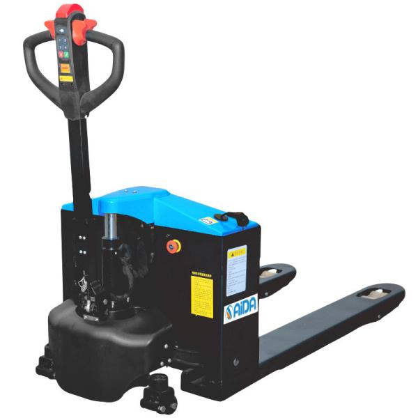 Quality Hydraulic Portable Electric Pallet Jack Forklift Truck 2 Ton With Wheel for sale