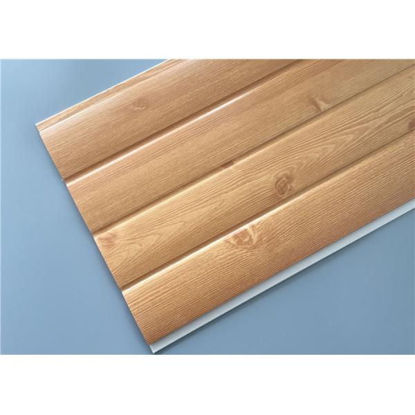 Quality Fireproof Pvc Wall Panels Lightweight With Four Circular Arc 8.5 Mm Thickness for sale
