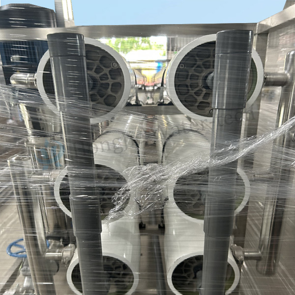 Quality 2sets 15T/H Single Stage Reverse Osmosis System With 80T Water Softening System for sale