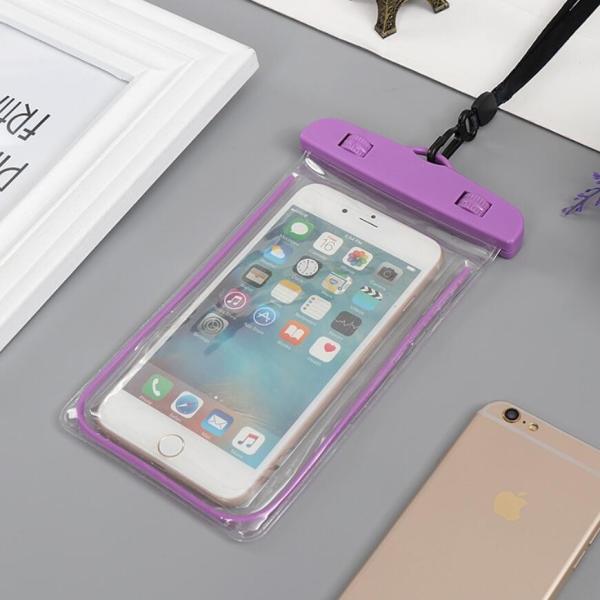 Quality Fluorescent Waterproof Cell Phone Pouch , Sensitive Touch Mobile Phone for sale