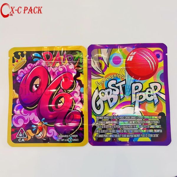 Quality 3.5g 7g 14G 28g Custom Smell Proof Print Box Cali Pack Cookie Packaging Gummy 1 Oz Mylar Bag for sale